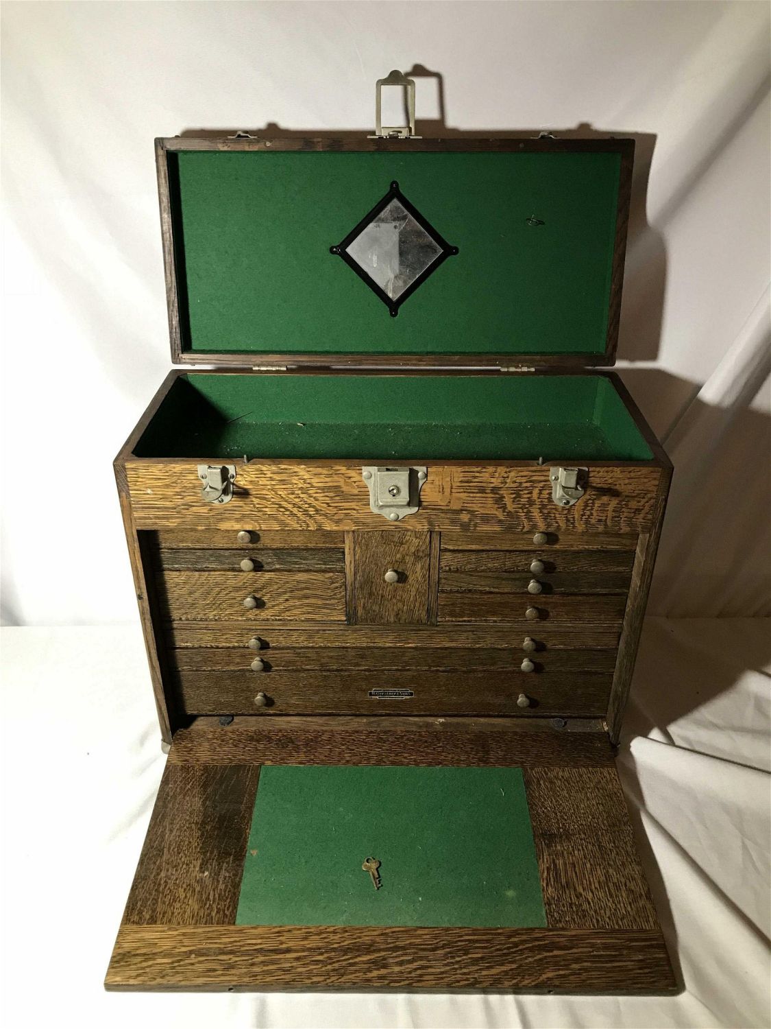 Lot 70 - Antique Machine Tool Chest | The Lodge Auction House