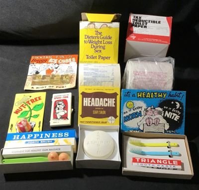 Lot 184 - 1970's Jokes and gag gifts | The Lodge Auction House
