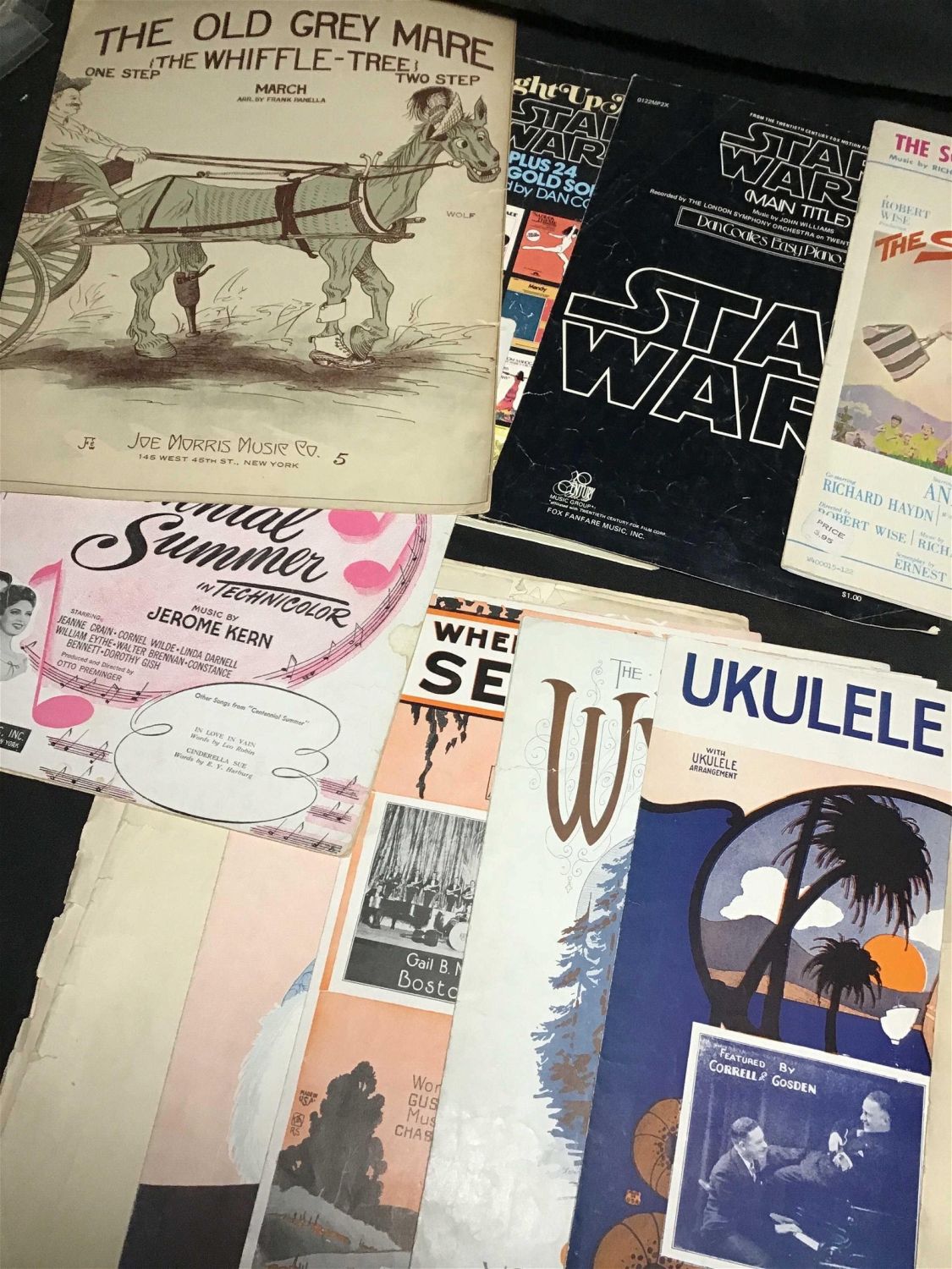 Lot 298 - Vintage Sheet music collection | The Lodge Auction House