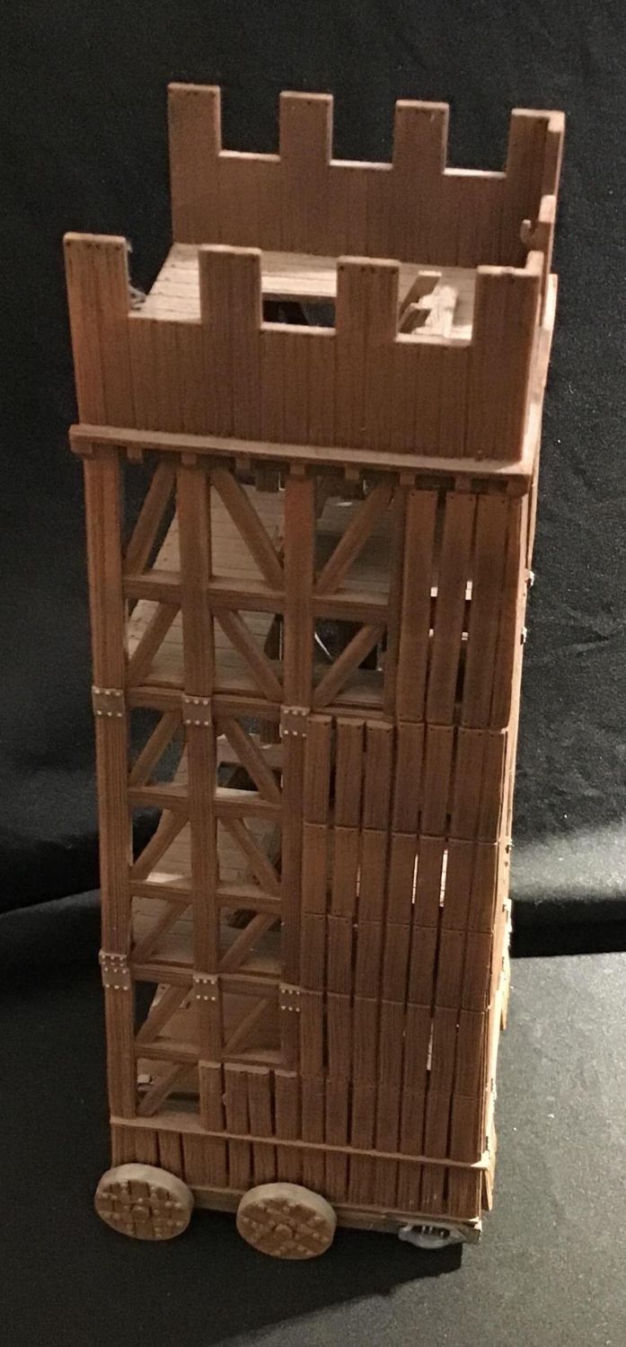 Lot 42 - Collectors Showplace Roman Siege, Tower | The Lodge Auction House