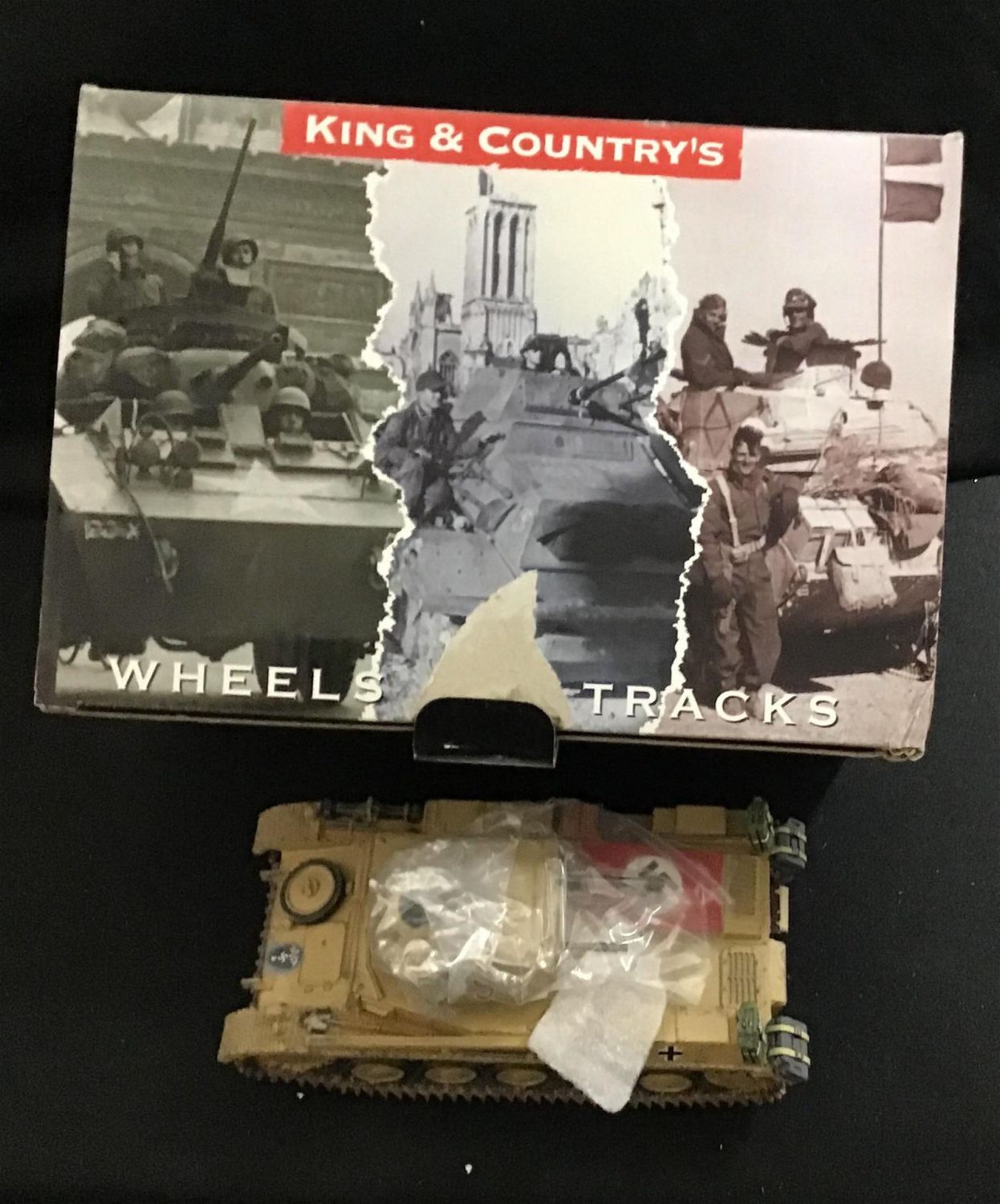 Lot 45 - German Nazi Tank Panzer, 2 Tank Africa Corps AK030 | The Lodge Auction House