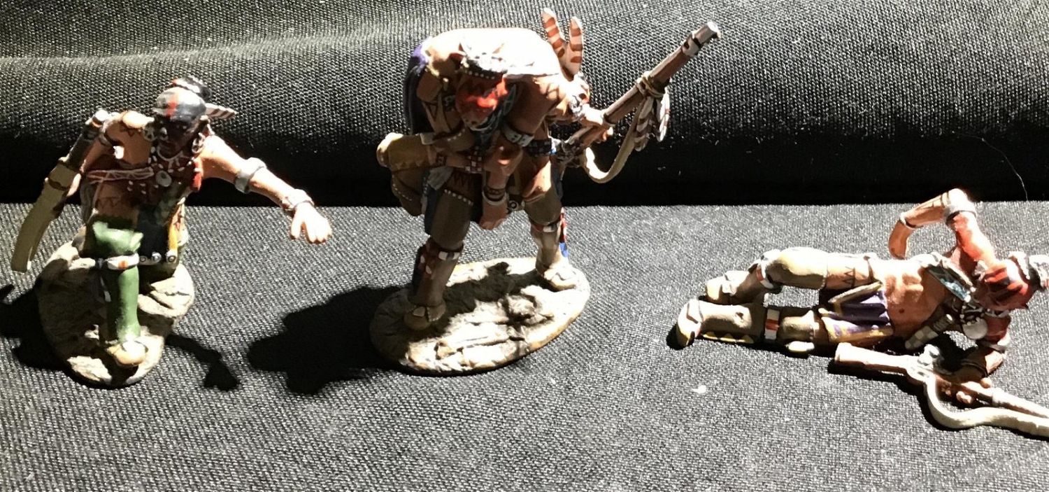 Lot 81 - John Jenkins 3 Indians, WIM-06 | The Lodge Auction House