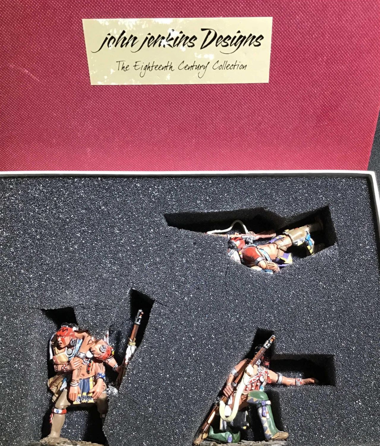 Lot 81 - John Jenkins 3 Indians, WIM-06 | The Lodge Auction House