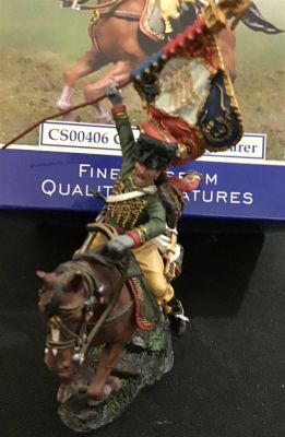 Lot 110 - CHASSEUR flag bearer CS00406 | The Lodge Auction House