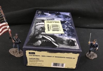 Lot 237 - American Civil War Shaw & Carney 54th Mass. set | The Lodge ...