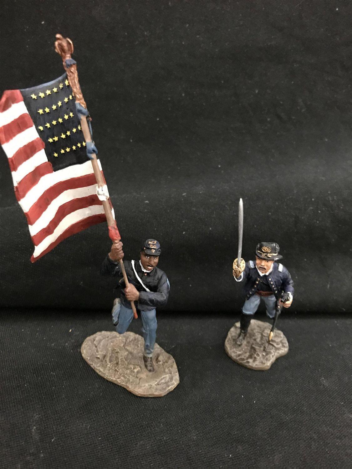 Lot 237 - American Civil War Shaw & Carney 54th Mass. set | The Lodge ...