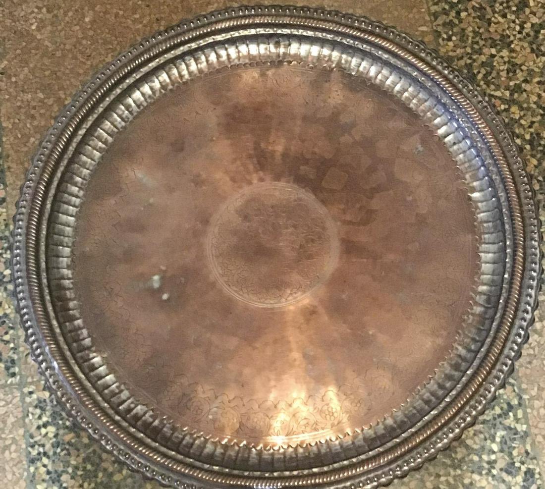 Lot 11 - Early Israel Platter Measures 26 1/2 â€˜across | The Lodge ...