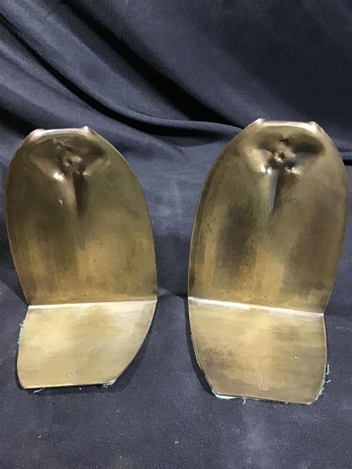 Lot 140 - Set of Roycroft Brass Bookends . | The Lodge Auction House