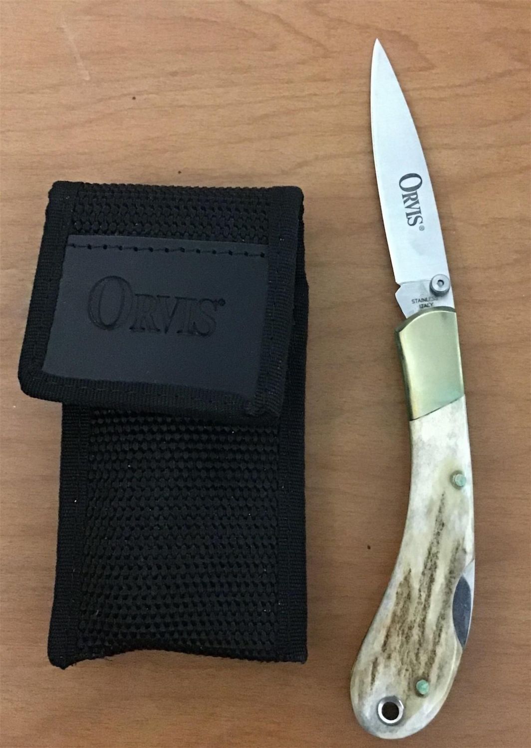 Lot 24 - Orvis Pocket Knife in sheath | The Lodge Auction House