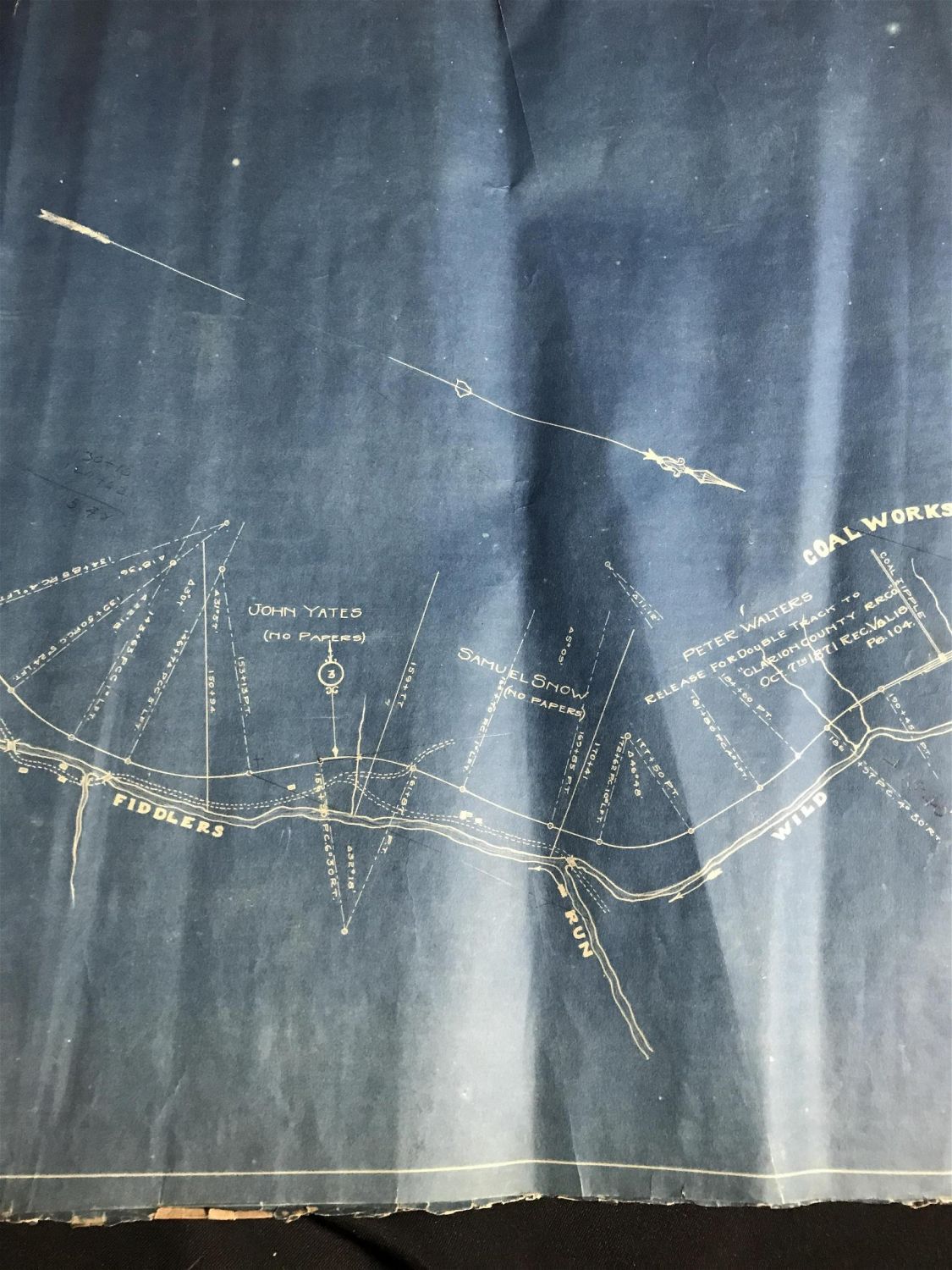 Lot 34 – Early Right of Way Maps – Through Clarion County and ...