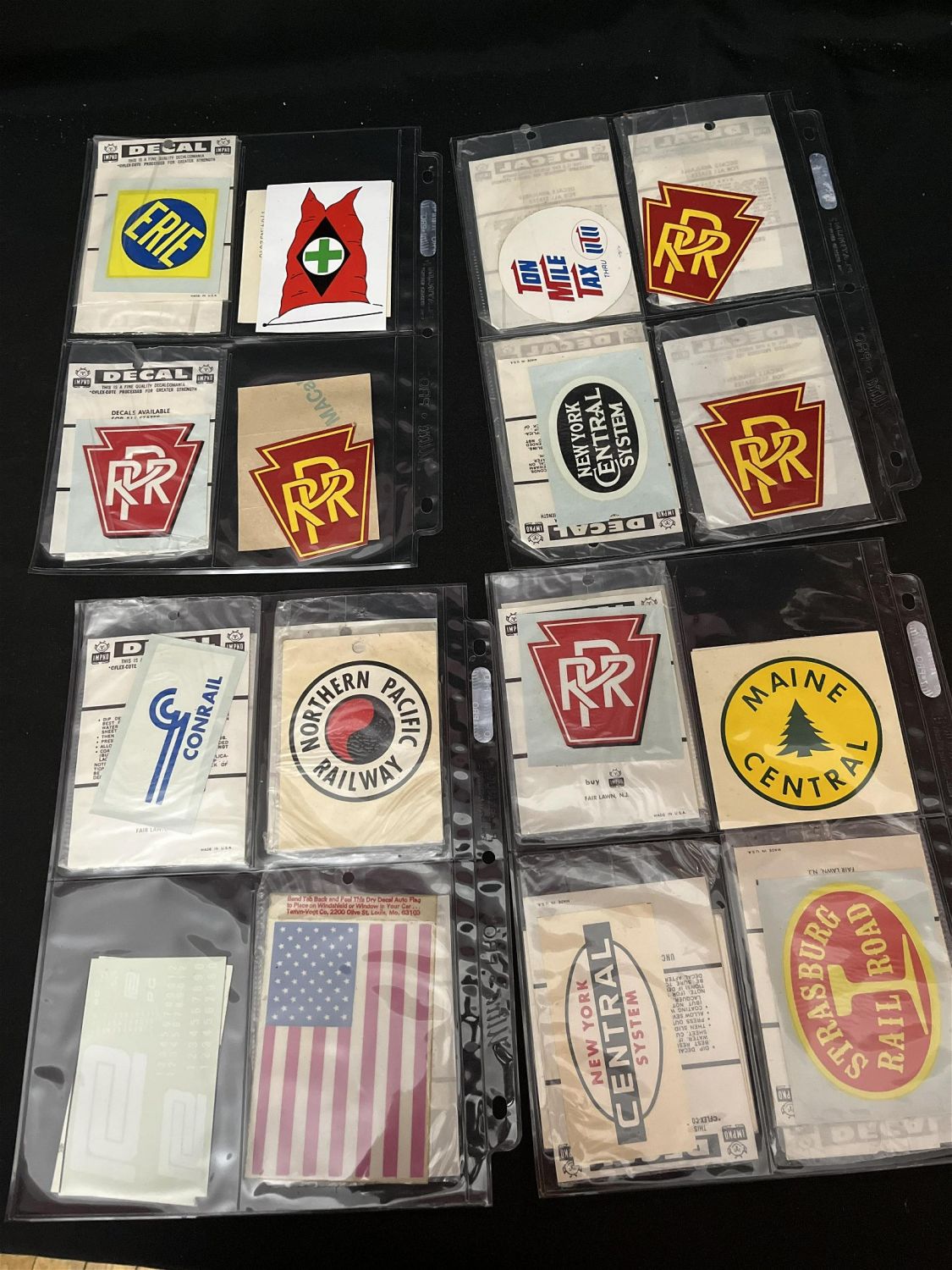 Lot 255 – Railroad Decals & Stickers . – The Lodge Auction House
