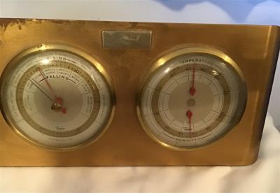 Lot 33 - Retro Barometer Gauges | The Lodge Auction House