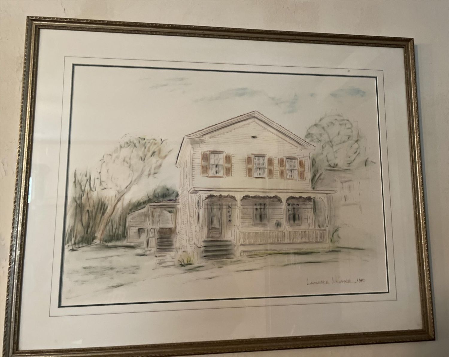 Lot 50 - Lawrence McIntyre 1990 Original Watercolor | The Lodge Auction ...