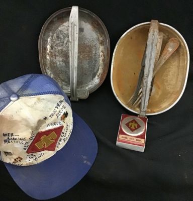 Lot 4 - 45th Infantry Division Plaque with Official Hat | The Lodge ...