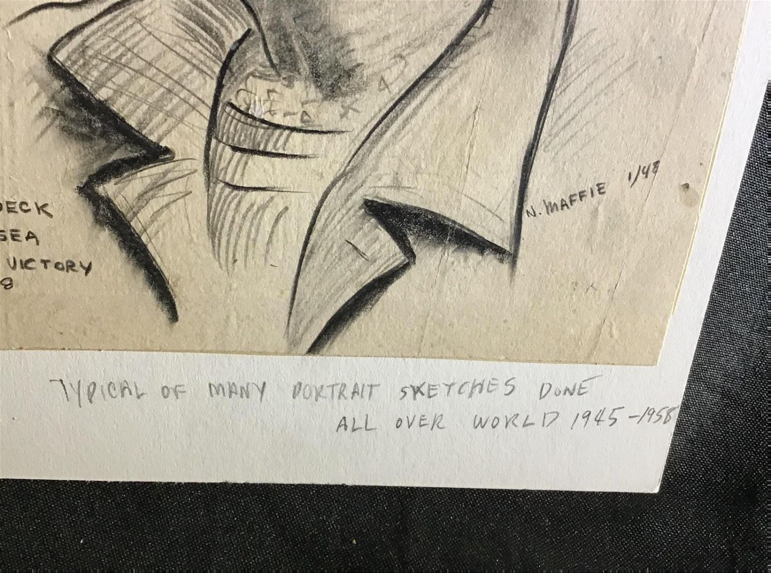 Lot 89 - MAFFEI Portrait of Albert Deckhand Drawn at Sea | The Lodge ...