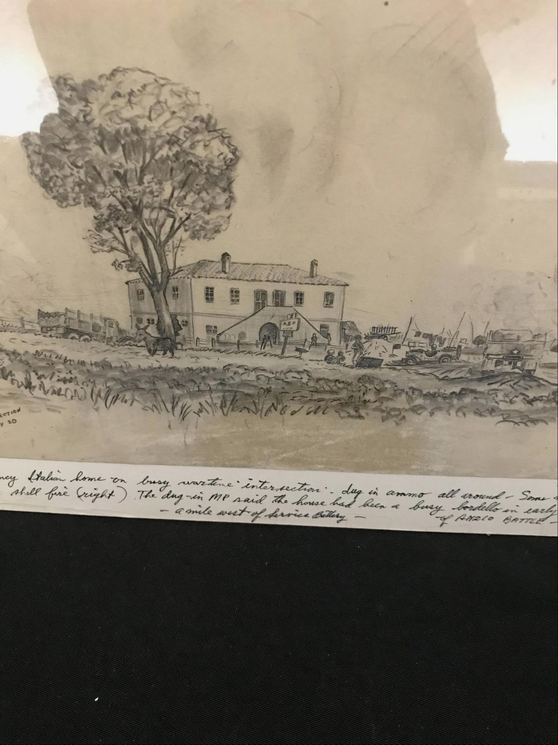 Lot 136 - MAFFEI Drawing May 20, 1944 Picture of Fancy | The Lodge ...