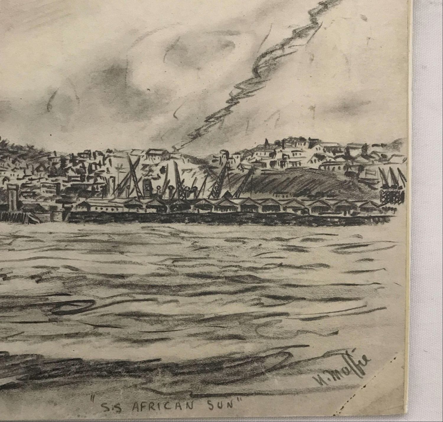 Lot 284 - MAFFEI Drawings Quick Sketch of Port Elizabeth | The Lodge ...