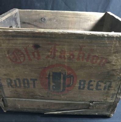 Lot 43 - Old-Fashioned Root Beer Crate Measures 13" x 16.5" x 1â ...