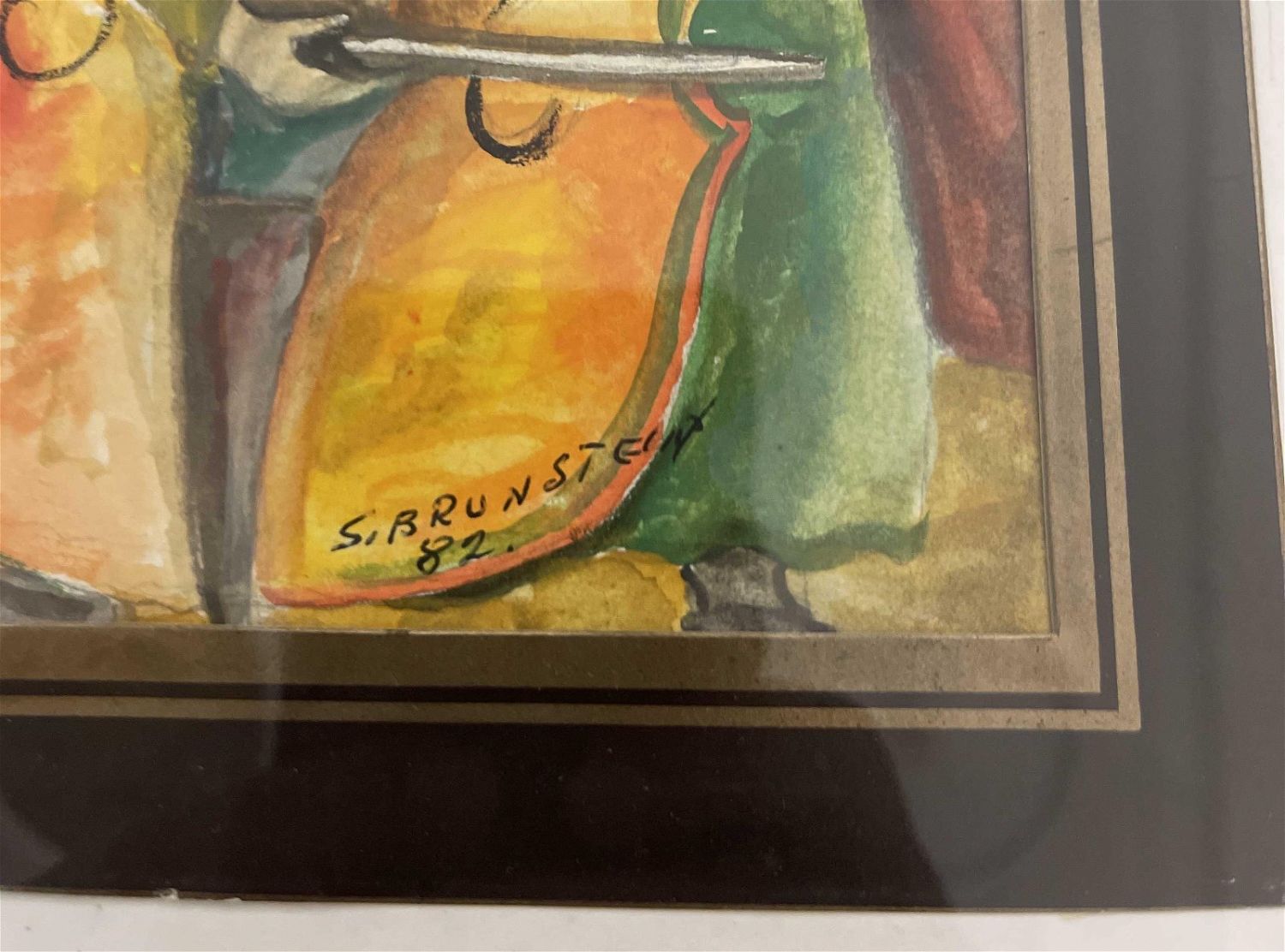 Lot 48 - Brunstein Original Watercolor "The Musicians" | The Lodge ...