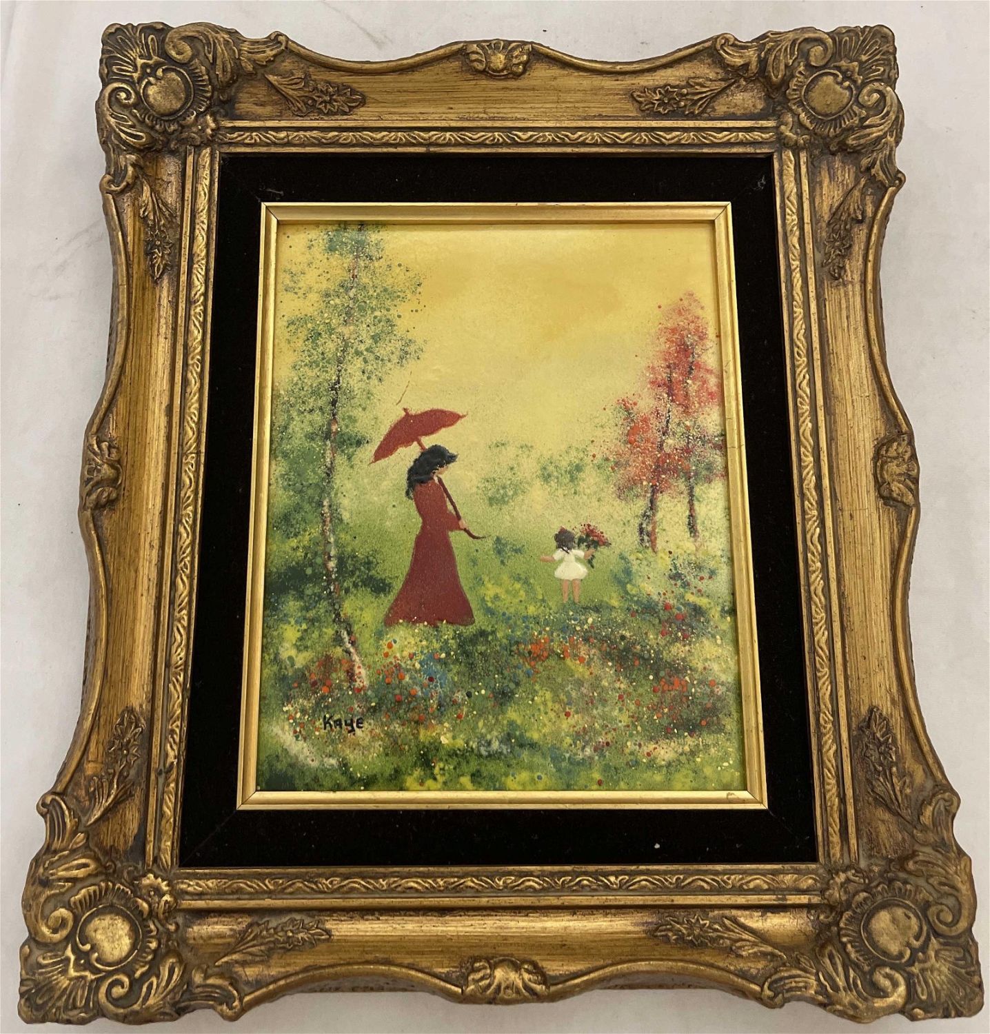 Lot 49 - B. Kaye Enamel on Copper, "Vista" | The Lodge Auction House