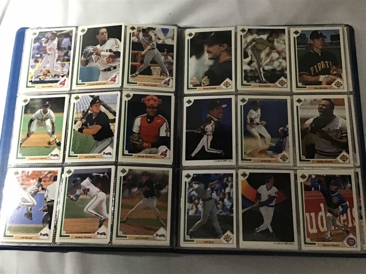 Lot 308 - Baseball Card Album, 11 pages | The Lodge Auction House