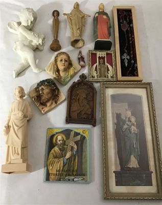 Lot 118 - Religious Collection w/ Gorgeous Rosary | The Lodge Auction House