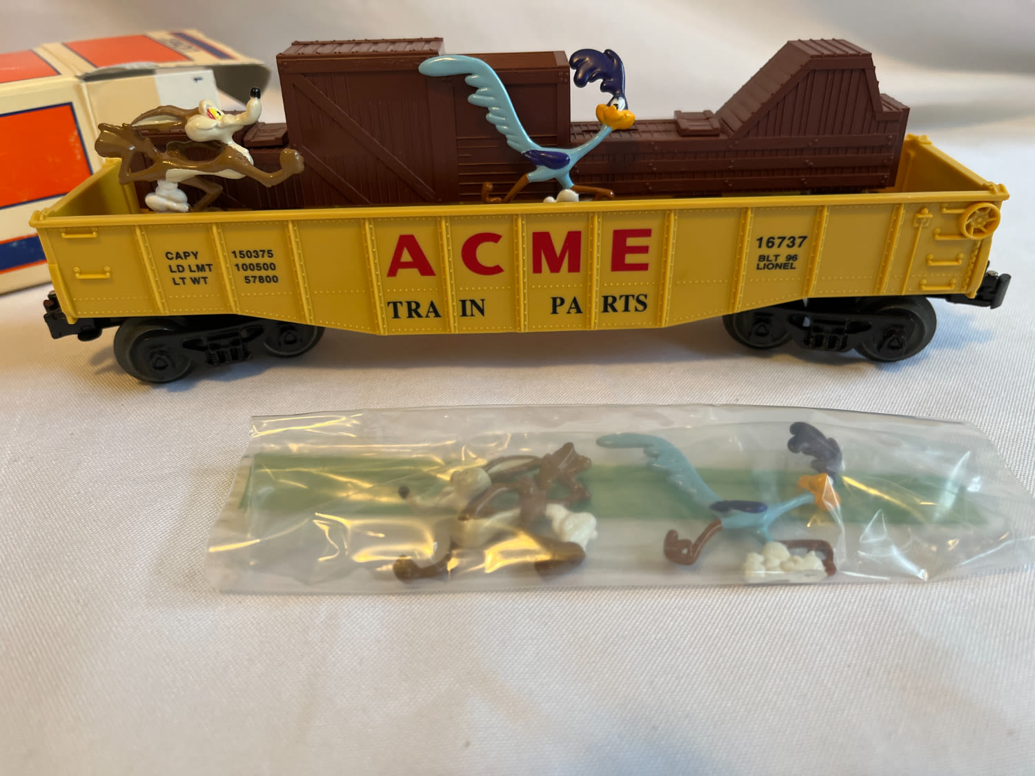 Lot 43 - Wile E Coyote Acme Animated Gondola 6-16737 | The Lodge ...