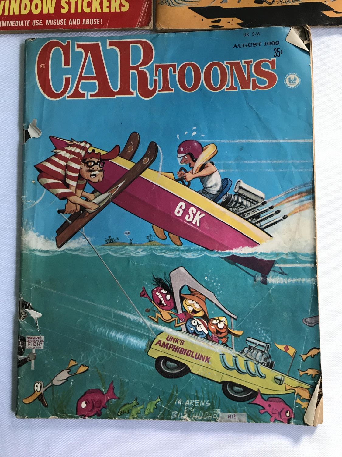 Lot 156 - CARtoons & Mad Magazine from 1968-1970 | The Lodge Auction House