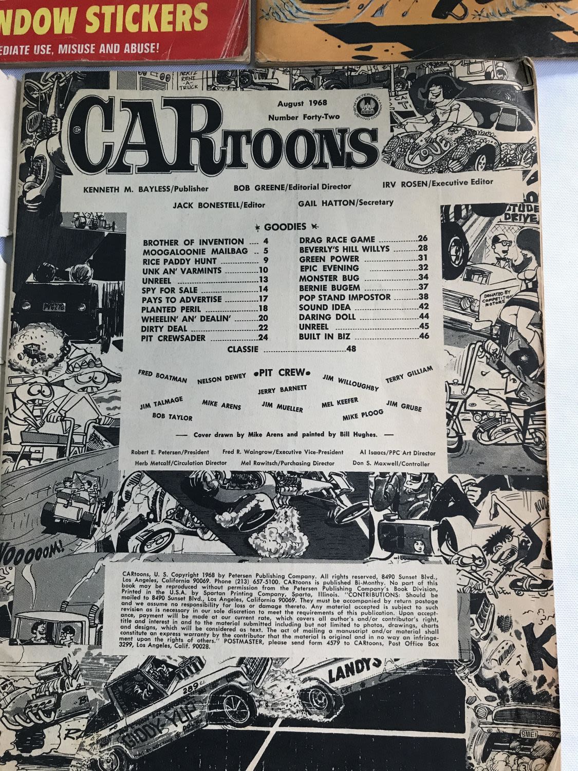 Lot 156 - CARtoons & Mad Magazine from 1968-1970 | The Lodge Auction House