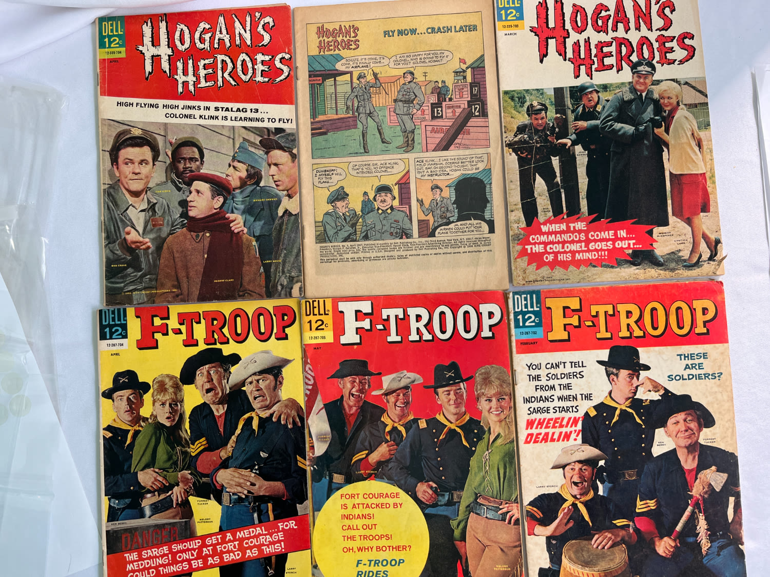 Lot 161 - Hogans Heroes & F-Troop Comic Books (6) | The Lodge Auction House