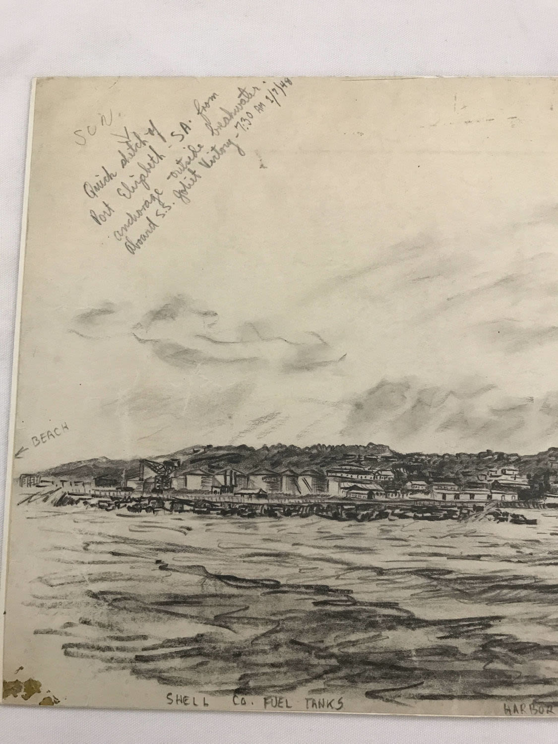 Lot 223 - MAFFEI Drawings Quick Sketch of Port Elizabeth | The Lodge ...