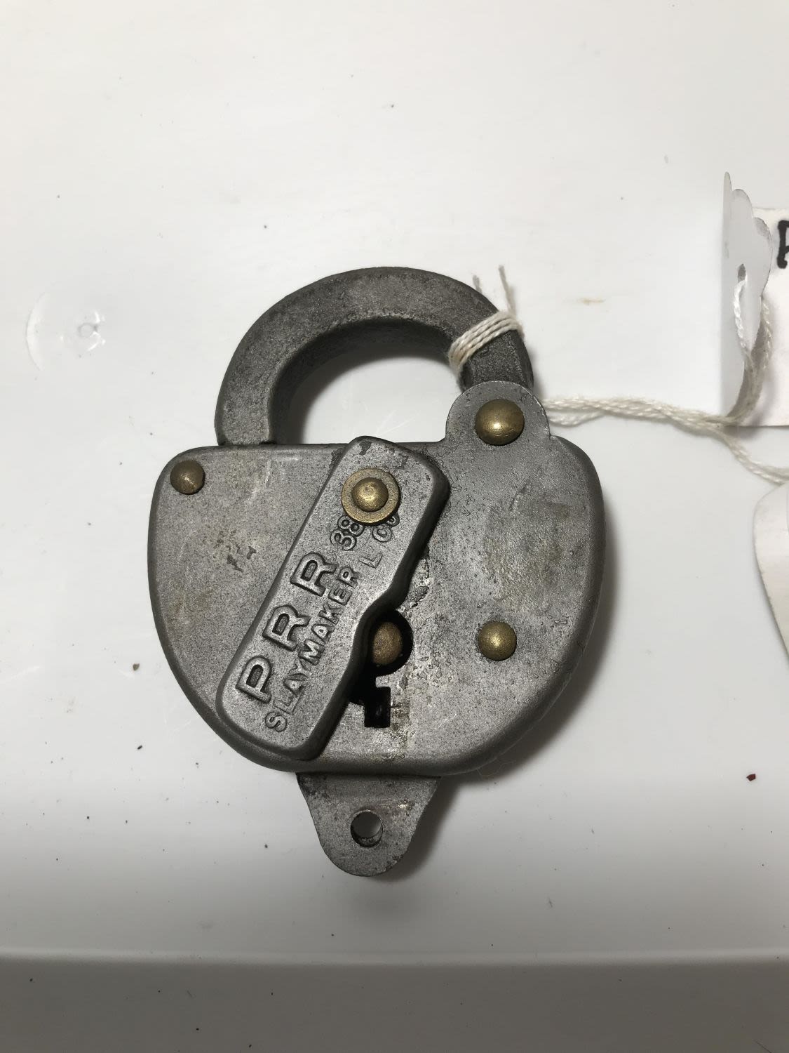 Lot 28 - Pennsylvania Railroad Padlock | The Lodge Auction House