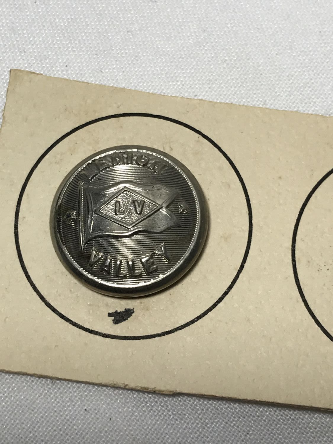 Lot 144 - Lehigh Valley Railroad Buttons (3) | The Lodge Auction House