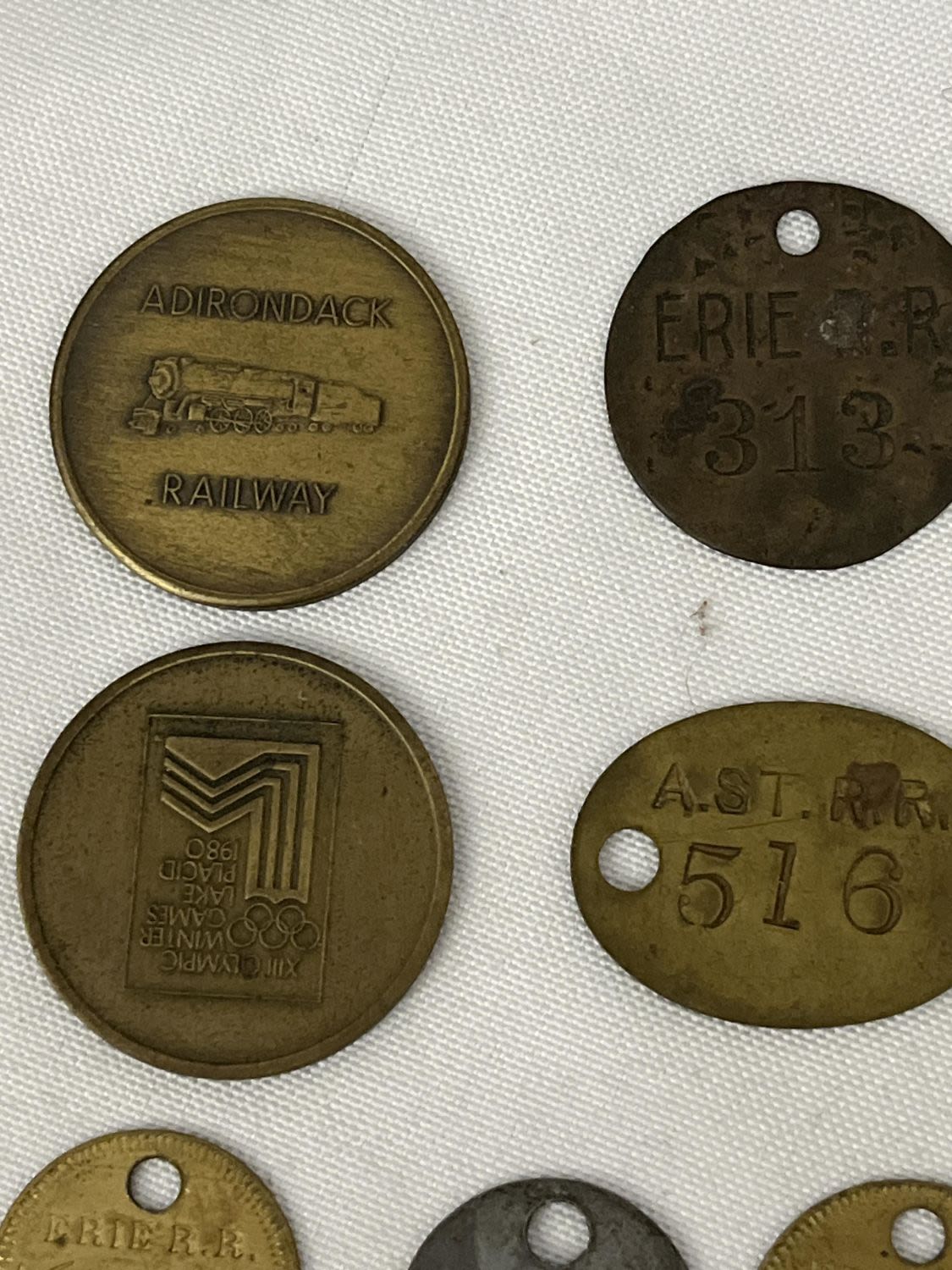 Lot 288 - Railroad Coins, Tags, Fare Checks & | The Lodge Auction House