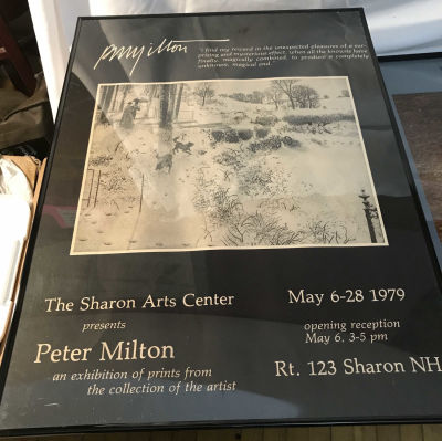 Lot 22 - Peter Milton Exhibit Framed Poster | The Lodge Auction House