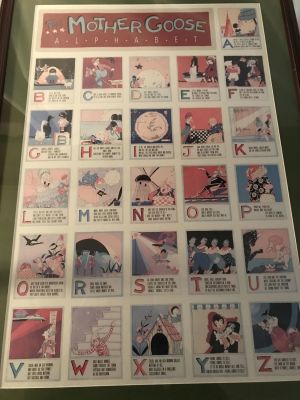 Lot 114 - Mother Goose Alphabet With a brown frame and | The Lodge ...