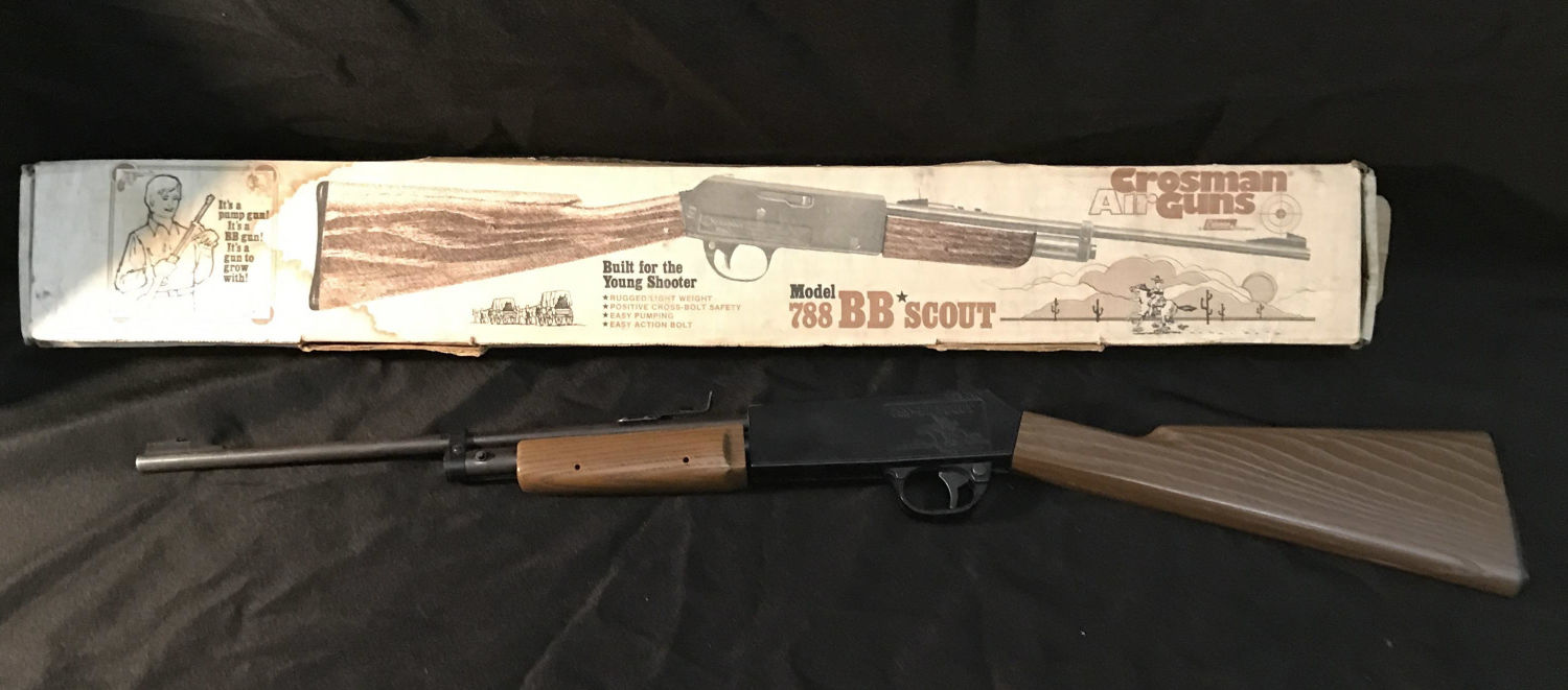 Lot 58 - Crosman Air Gun model 788 BB Scout Rifle | The Lodge Auction House
