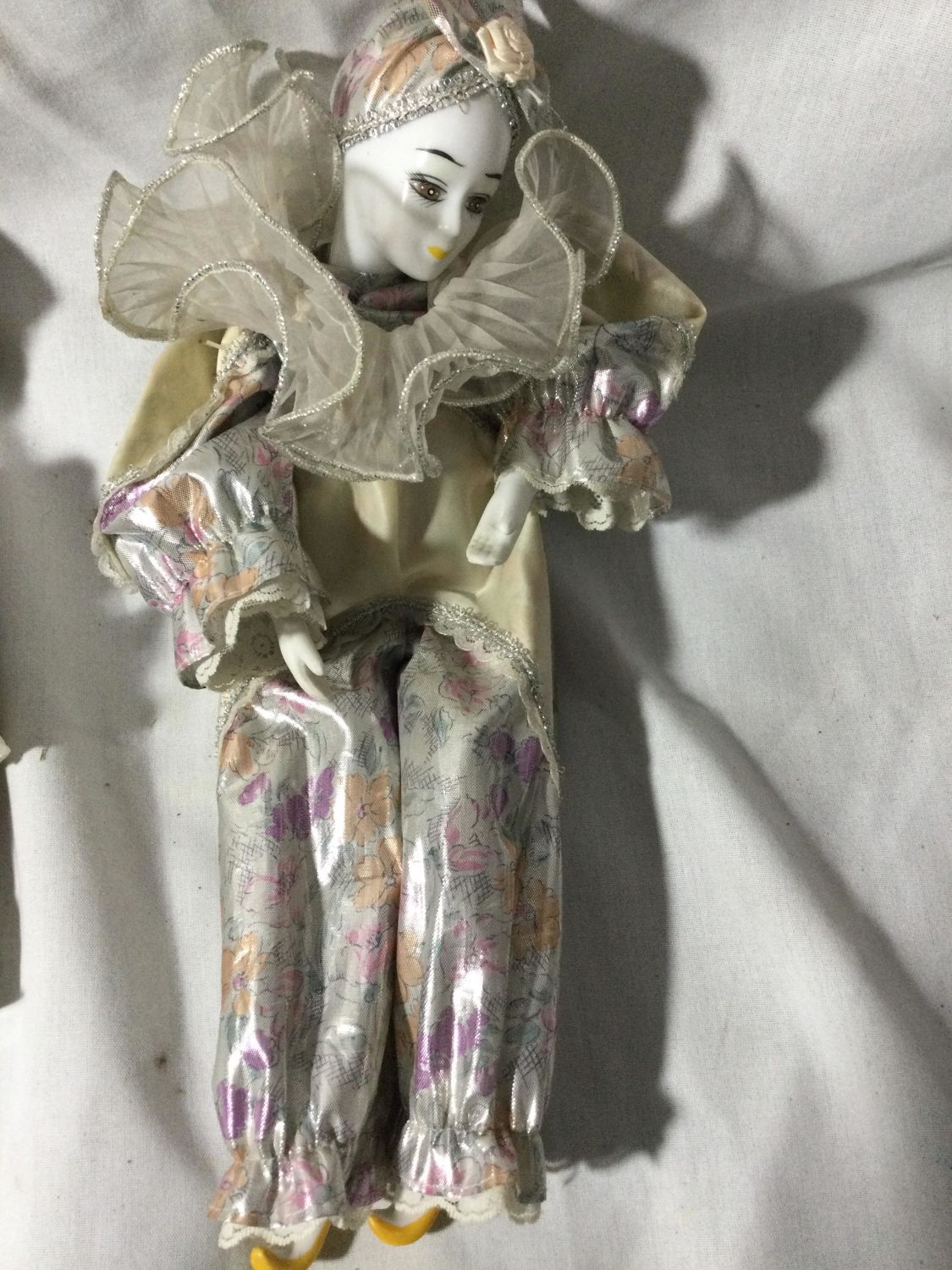 Lot 9 - RARE Vintage Dolls: Wind up Jester & Victorian | The Lodge ...