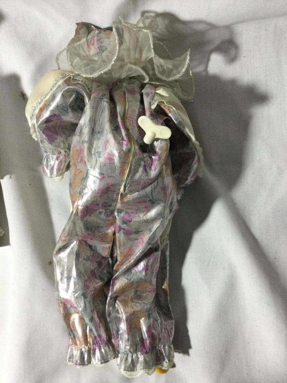 Lot 9 - RARE Vintage Dolls: Wind up Jester & Victorian | The Lodge ...