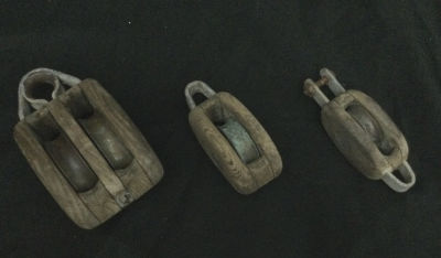 Lot 115 - Nautical Rope Pulleys | The Lodge Auction House