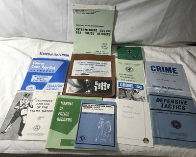 Lot 13 - Law Enforcement Books/ Manuals Collection | The Lodge Auction ...