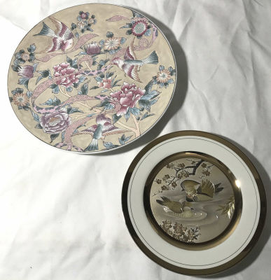 Lot 16 - Asian Plates w/ Bird Themes | The Lodge Auction House