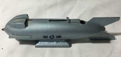 Lot 37 – Vintage Mercury Rocket Bank -metal construction – The Lodge ...