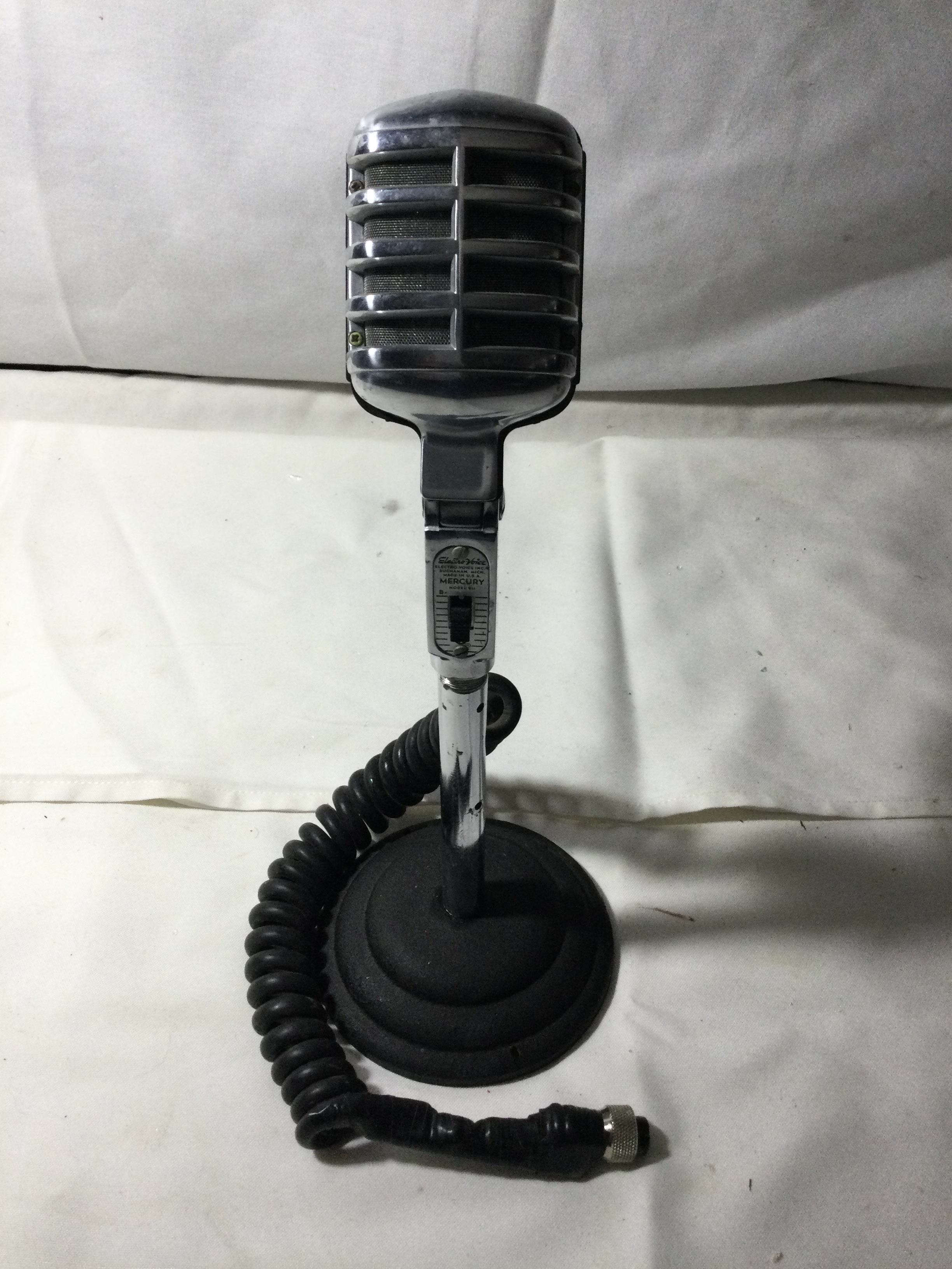 Lot 2 - Vintage 1950s Electro Voice Model 911 Microphone | The Lodge ...