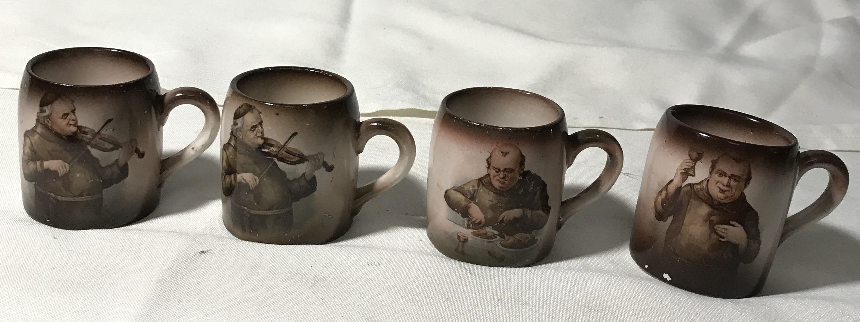 Lot 67 - Monk Beer Mugs (8) | The Lodge Auction House