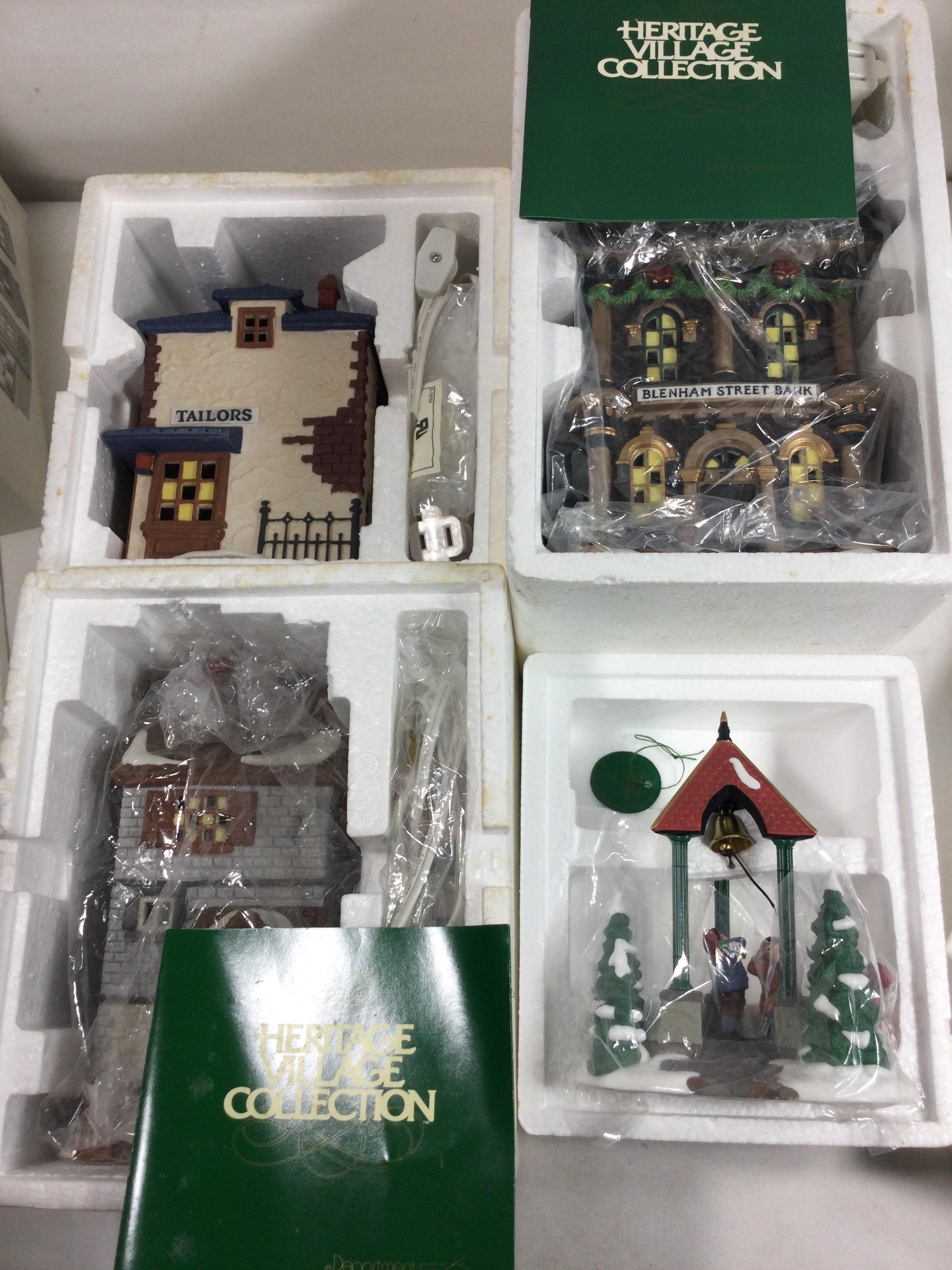 Lot 180 - The Heritage Collection Dickens Village & | The Lodge Auction ...