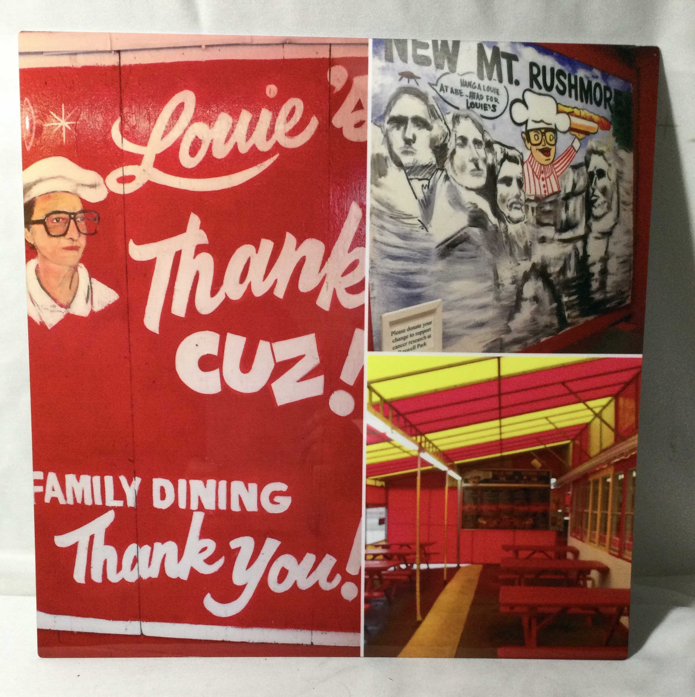 Lot 17 - Metal Advertising Sign Art for Louie’s Red Hots | The Lodge ...