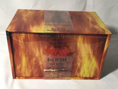 Lot 36 - Aerosmith Box of Fire 12 CD Box set ,complete | The Lodge ...