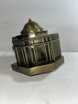 Lot 266 - Vintage Metal Goldome Bank Coin Bank | The Lodge Auction House