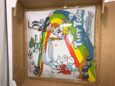 Lot 272 - Tiny Toon Adventures Glass Light Fixture | The Lodge Auction ...